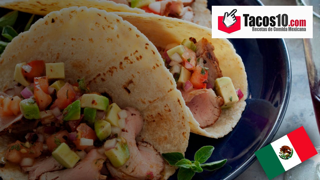 ¿Cómo hacer Tacos de lomo? Comidas Mexicanas【Tacos10】